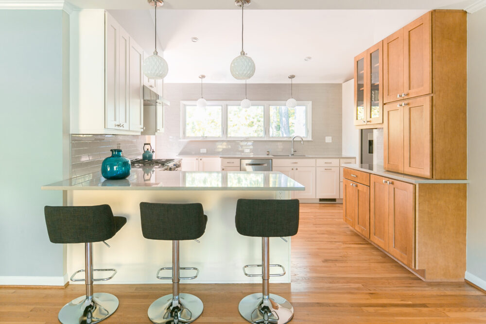 Northlake Mid-Century Modern Ranch - Kitchen Renovation - Potter Design ...